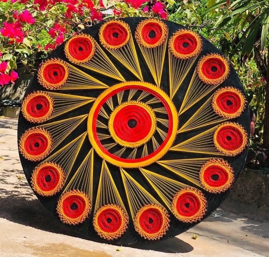 Design String Art, Wall Art, Spiritual Wall Decor, Wall Hanging ...