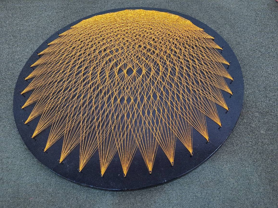 Design String Art Wall Art Spiritual Wall Decor Wall - Etsy