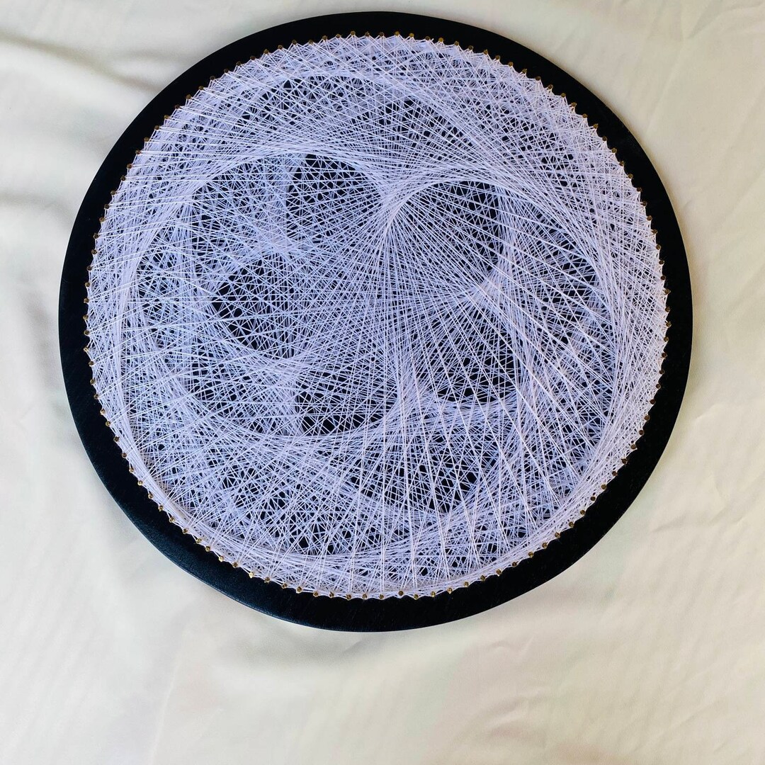 The Flower of VENUS and EARTH, String Art Mandala, Geometry Art, Above ...