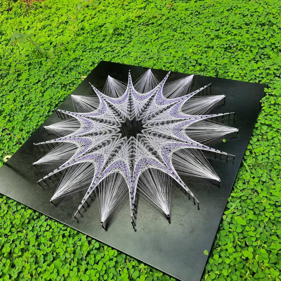 Celestial Elegance - String Art | Hand Made | Wall Art | Wall Decor ...