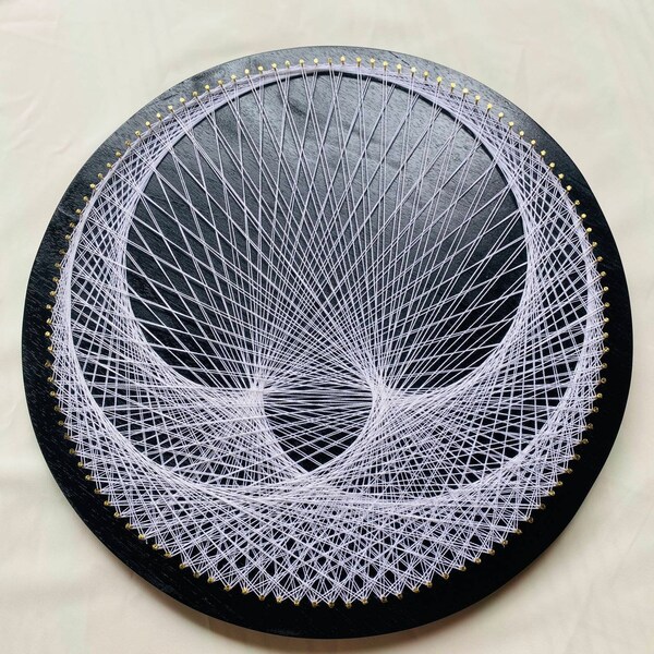 String Art Hand Made Wall Art Wall Decor Home Decor Yoga Meditation Zen ...