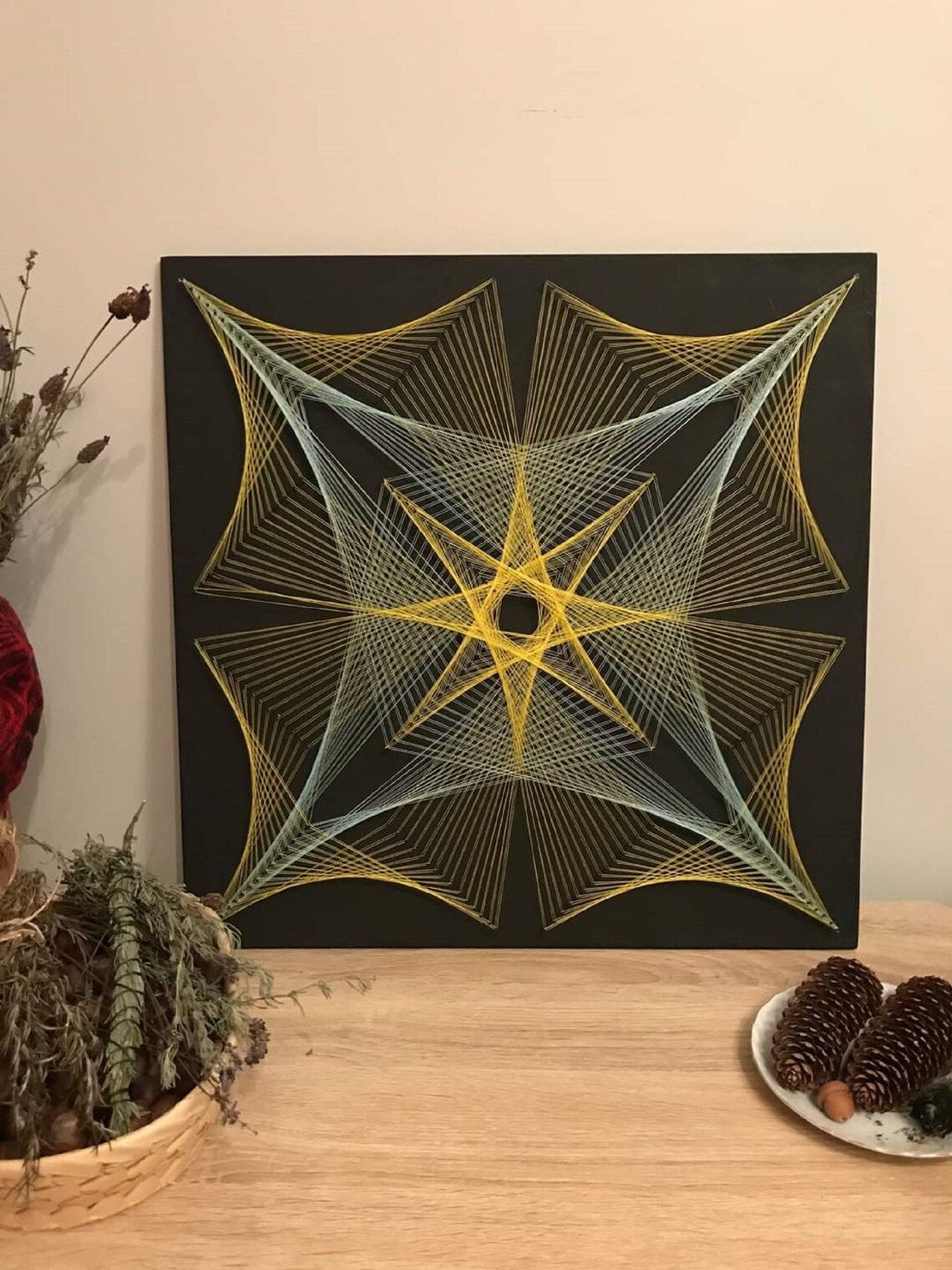 Design String Art, Wall Art, Spiritual Wall Decor, Wall Hanging ...