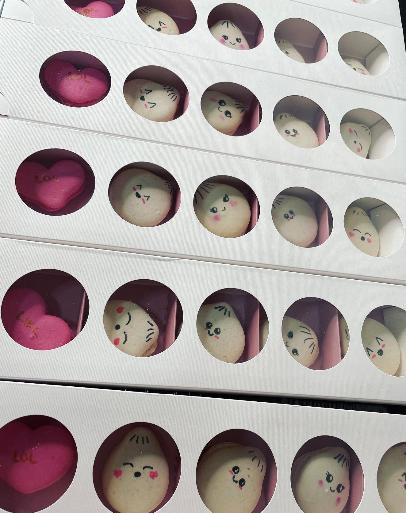 Love Dumplings Macarons in the Gift Box - Etsy