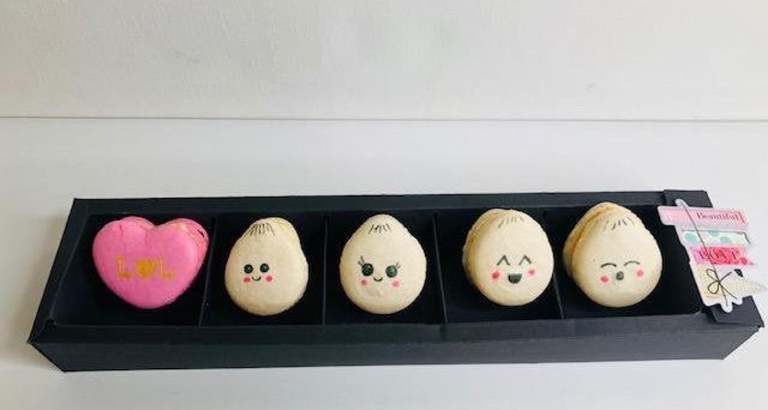 Love Dumplings Macarons in the Gift Box - Etsy