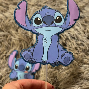 Stitch Cake Topperstitch Birthday Cake Topper 3D Cake - Etsy Canada