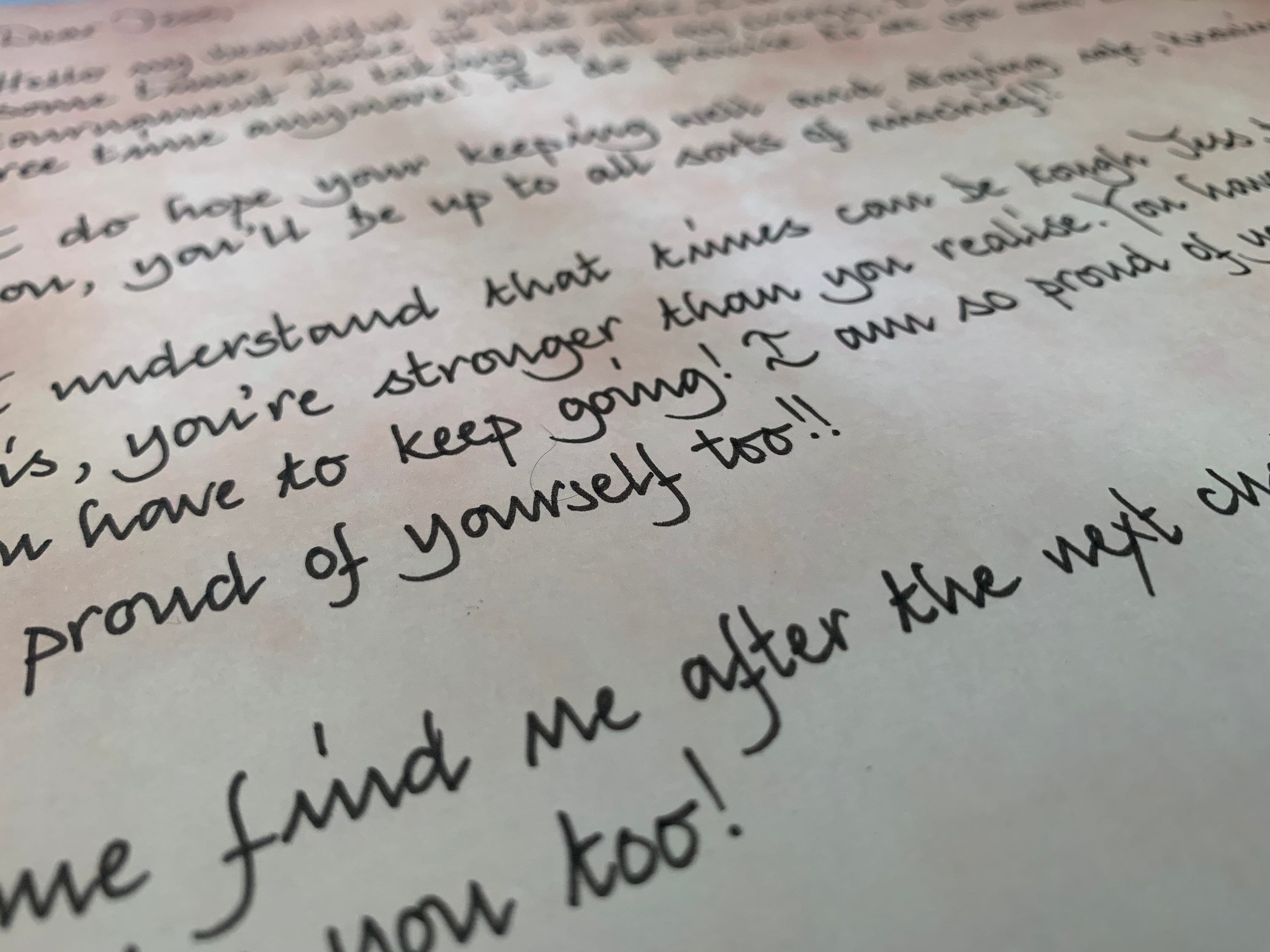 Harry Potter's Handwriting