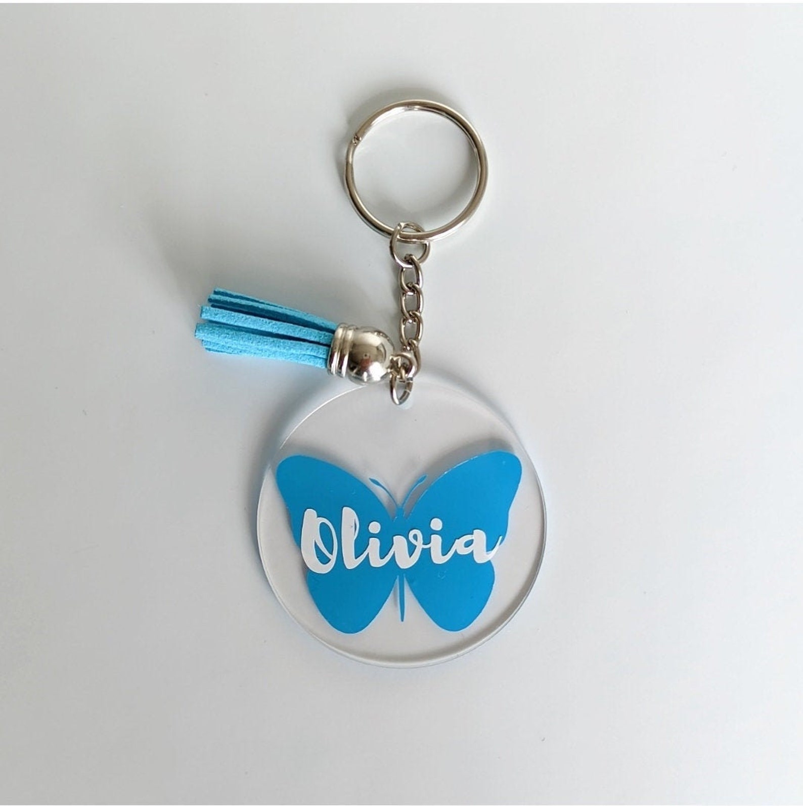 Personalized Acrylic Key Chains - Etsy