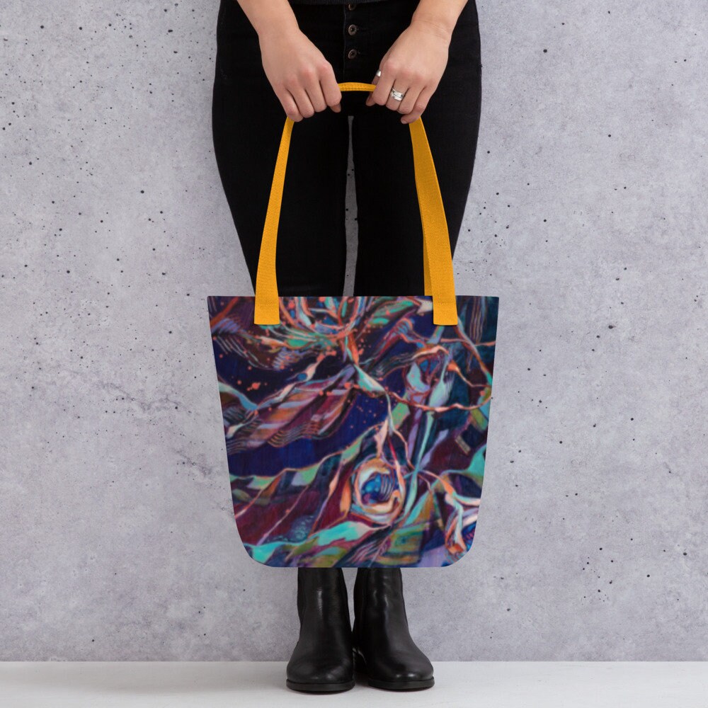 Budding Thoughts Tote Bag - Etsy