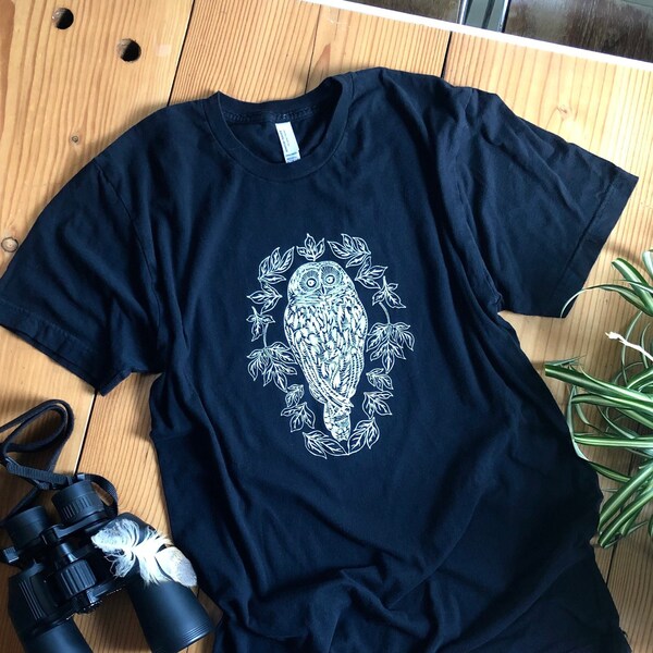 Owl T Shirt - Etsy