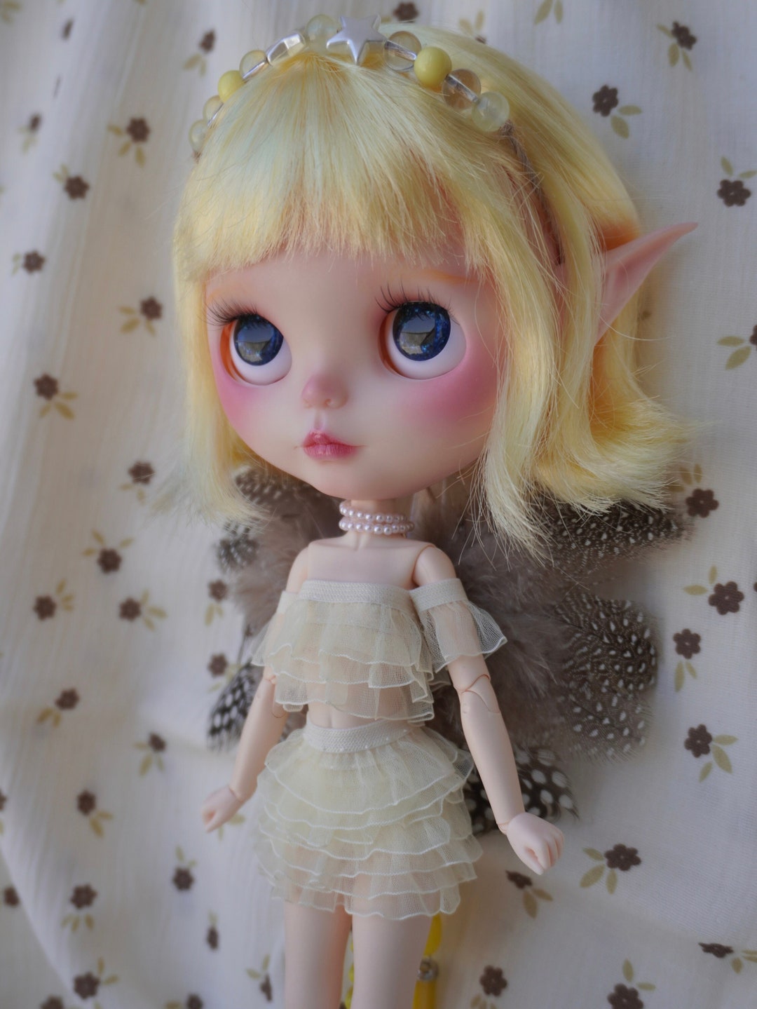 Custom Ooak Blythe Doll base Original Gsc Blythe and Her Accessories - Etsy