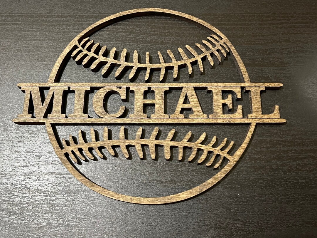 Personalized Baseball. Wood Signs. - Etsy