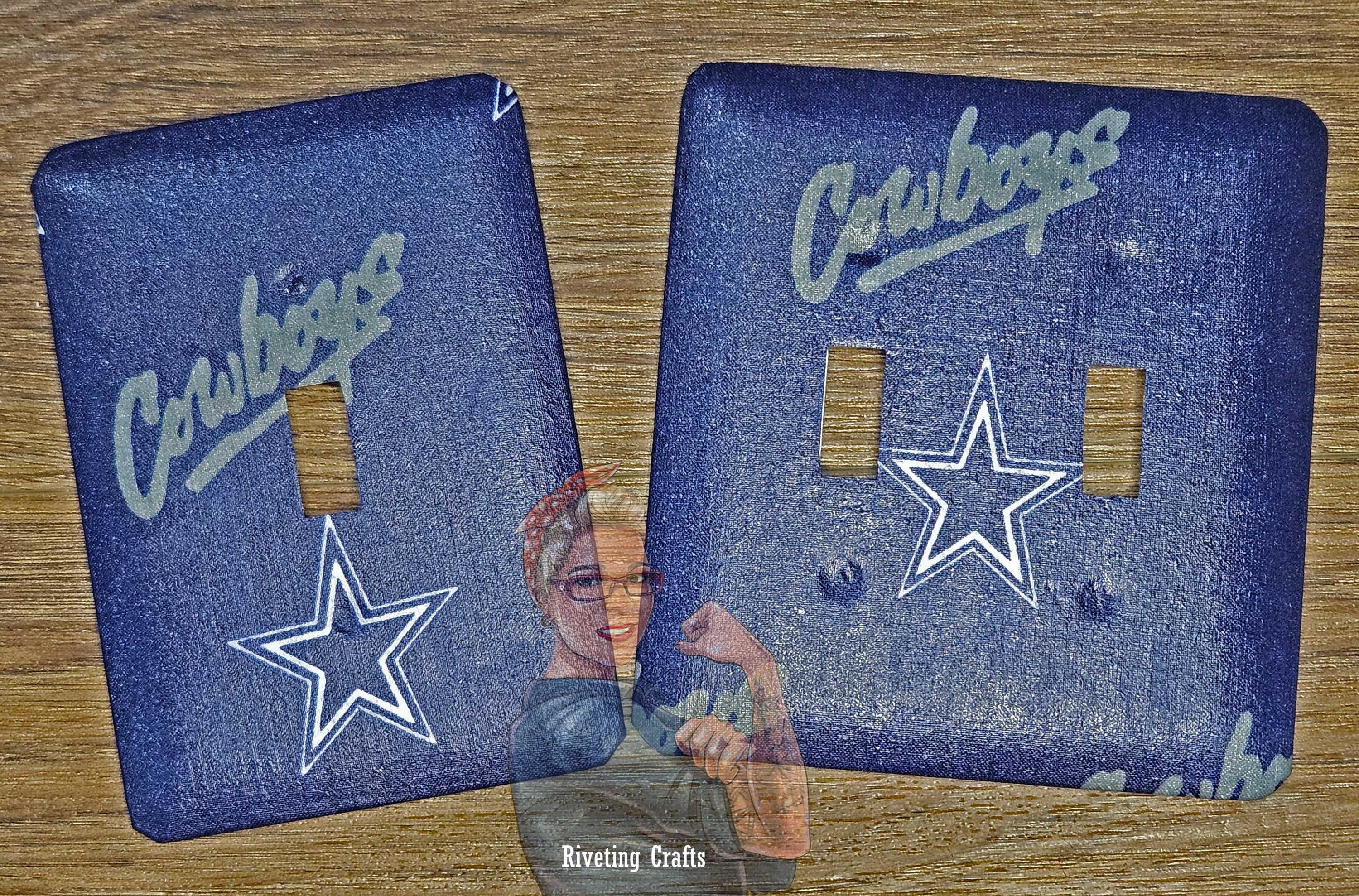 NFL Sports Team Light Switch Covers - Etsy