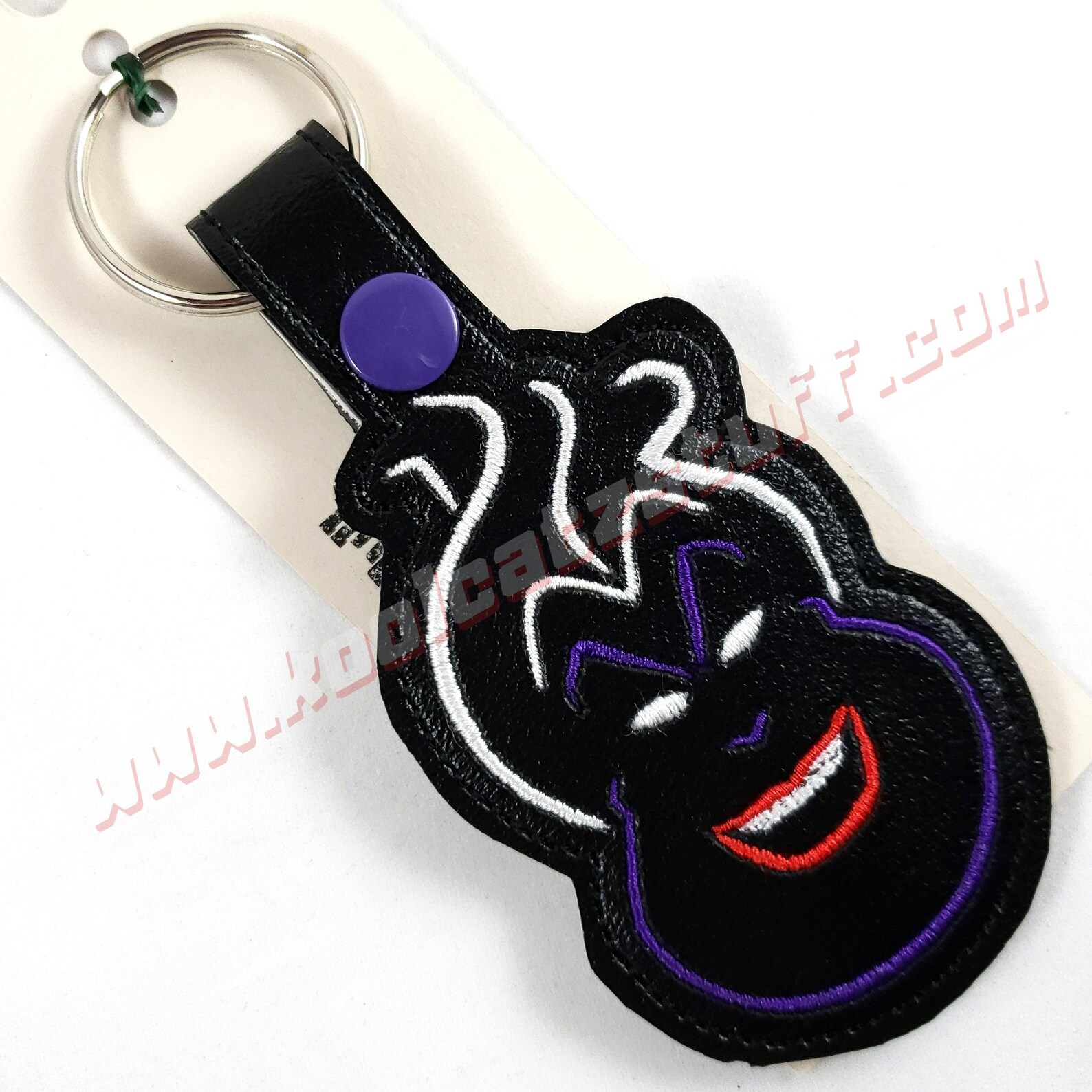 Ursula Sea Witch Keychain – Disney Villain Inspired, Ocean Fantasy Gift ...