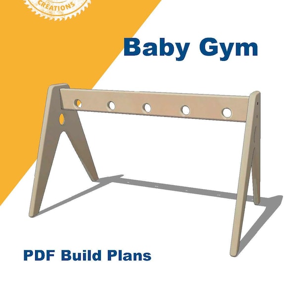 Wooden Baby Gym - Etsy New Zealand