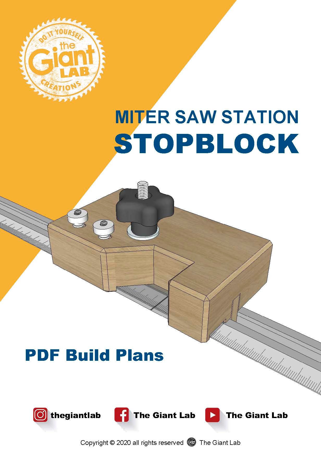 Stop Block // PDF Build Plans - Etsy