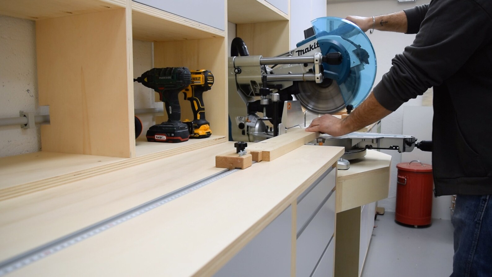 Miter Saw Station Stop Block // PDF Build Plans - Etsy UK