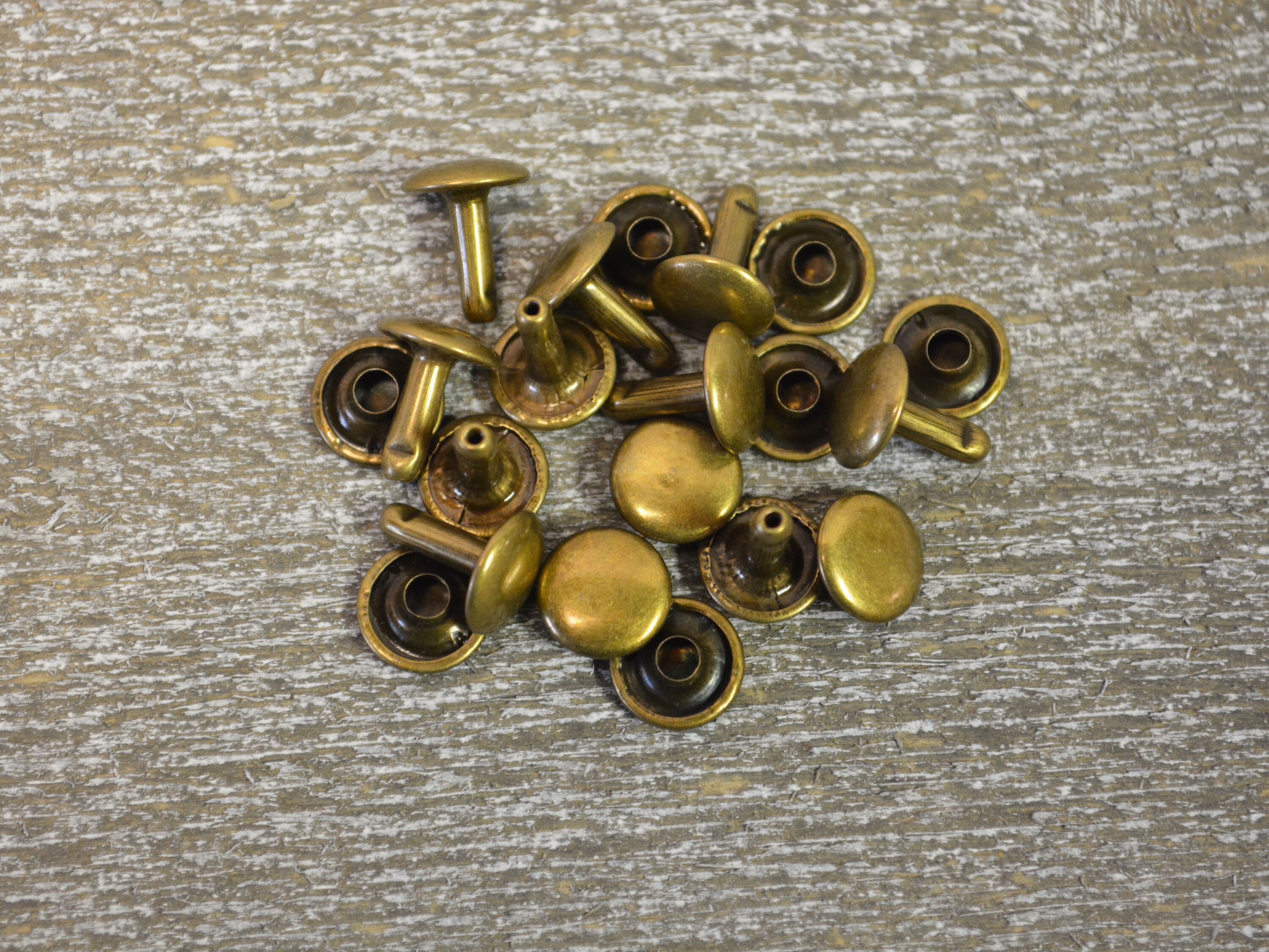 100 Sets Rivets Double Cap Rivets Leather Rivets - Etsy
