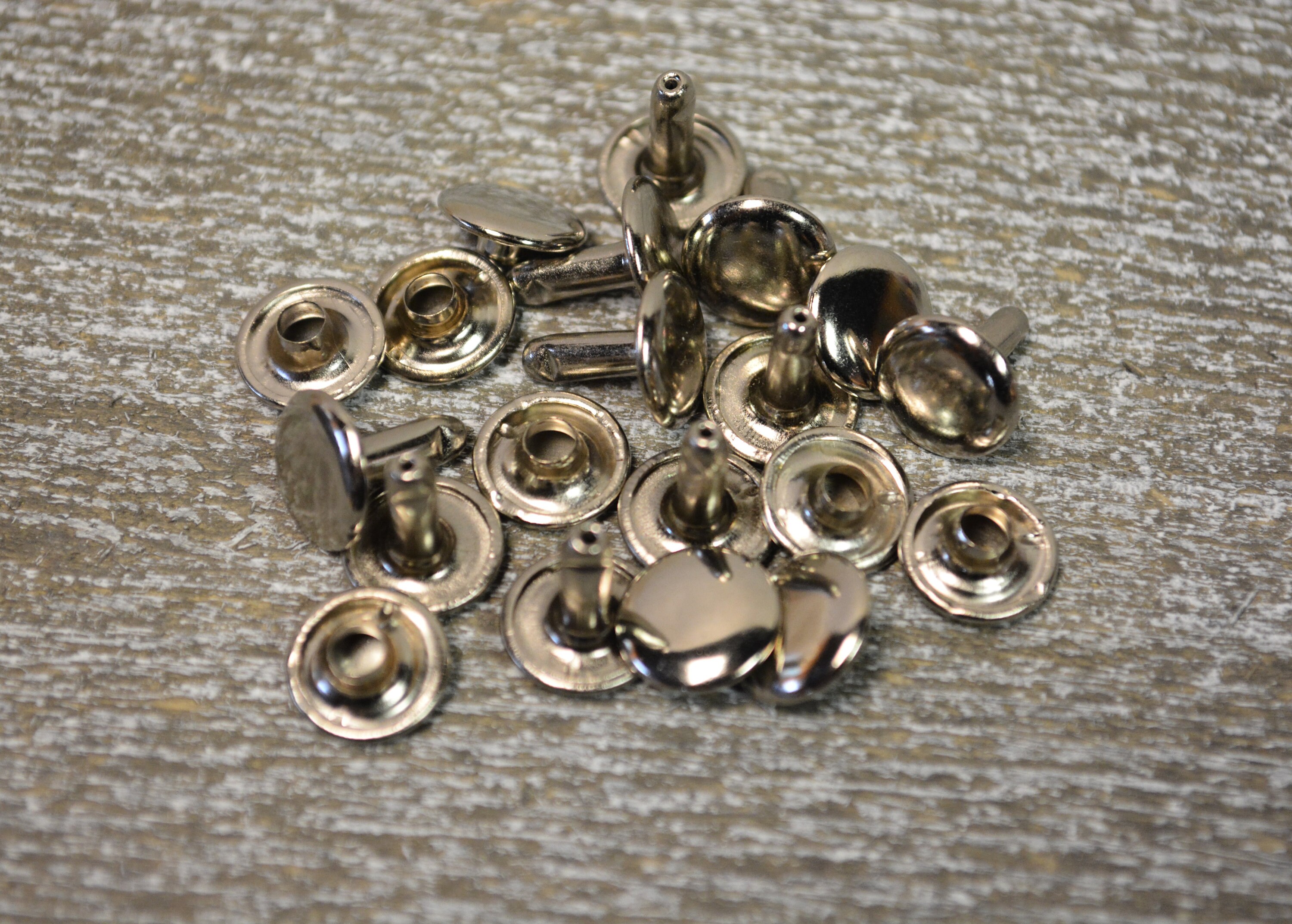 100 Sets Rivets Double Cap Rivets Leather Rivets - Etsy