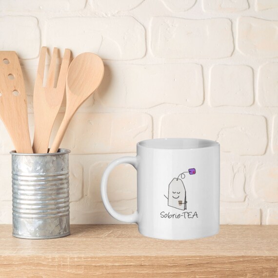 Sobriety Gift Tea/coffee Mug White Ceramic Mug Recovery - Etsy