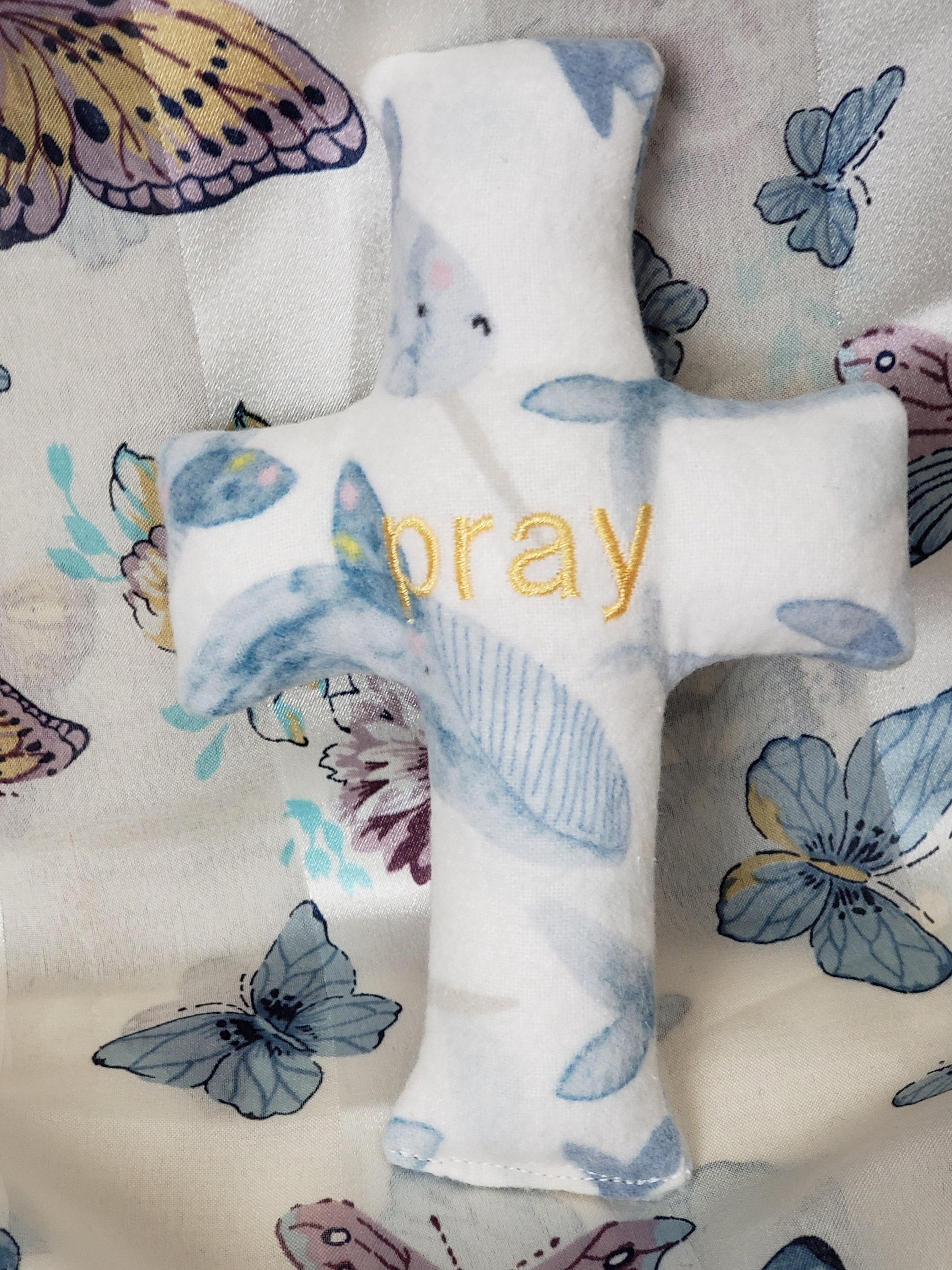 Childs 1st Prayer Cross, Soft, Stuffed, Handheld, Fabric Comfort ...