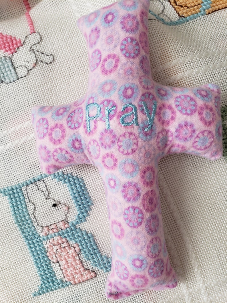 Childs 1st Prayer Cross, Soft Handheld Prayer Cross for Any Age, Childs ...