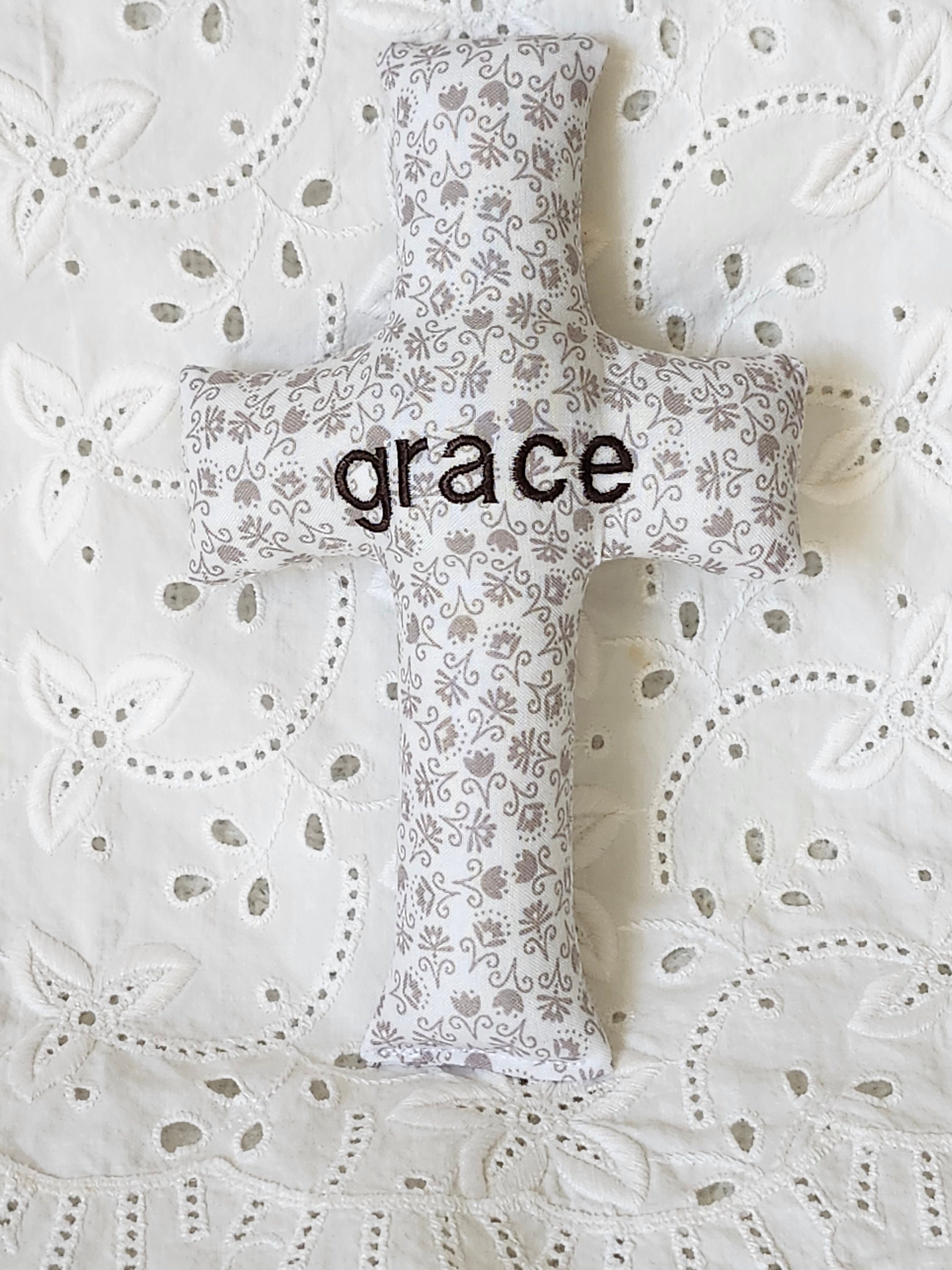 Comforting Handheld Cross for Nursing Home Residents, Soft Prayer Cross ...