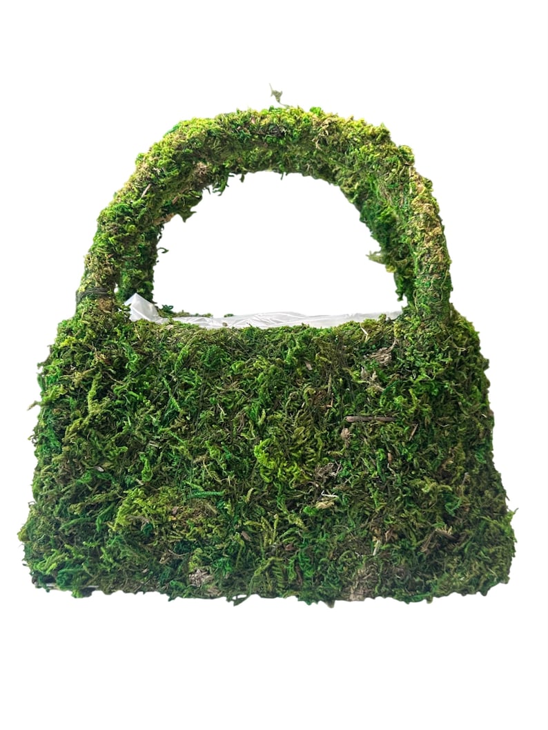 Plantable Moss Purse Planter - Etsy