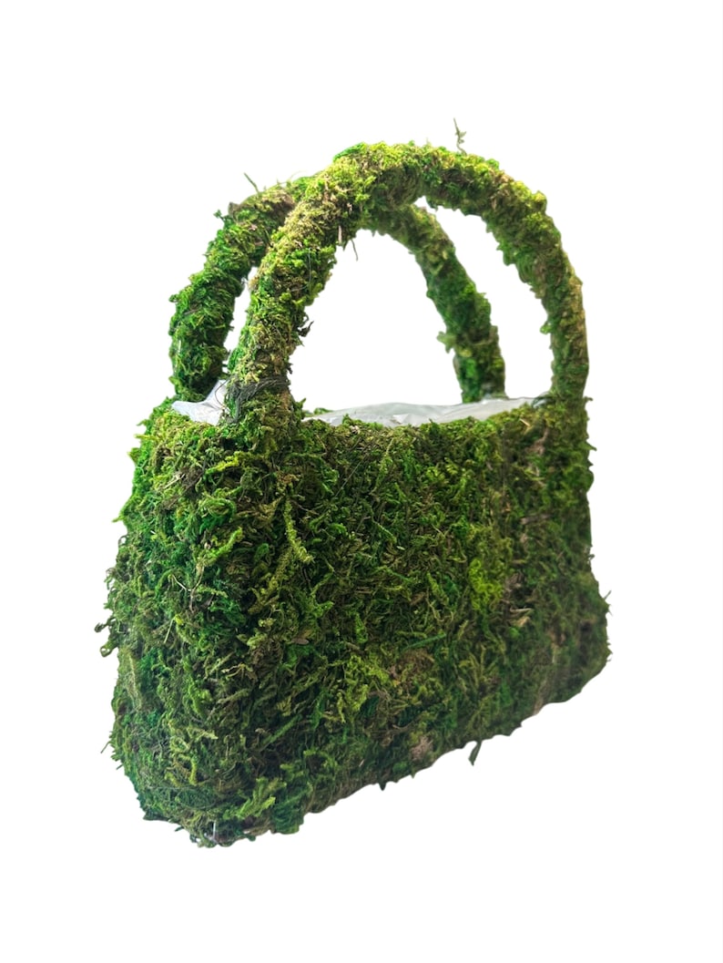 Plantable Moss Purse Planter - Etsy
