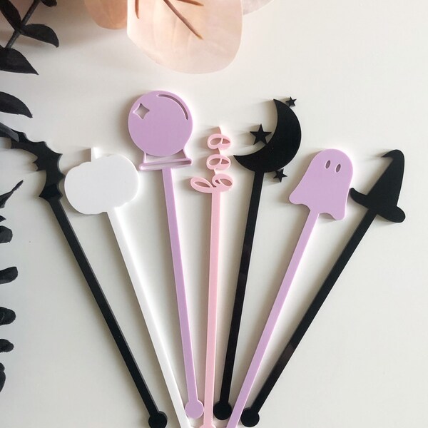 Halloween Swizzle Sticks - Etsy