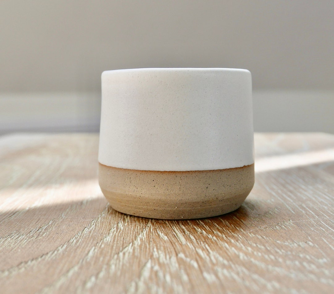 Espresso Beaker Hand-thrown Stoneware Cortado/double Espresso Cup Matt ...