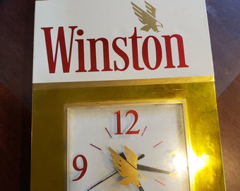 Winston Clock - Etsy