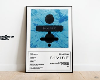 Ed sheeran poster | Etsy