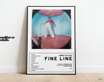 Harry Styles Poster Fine Line | Etsy