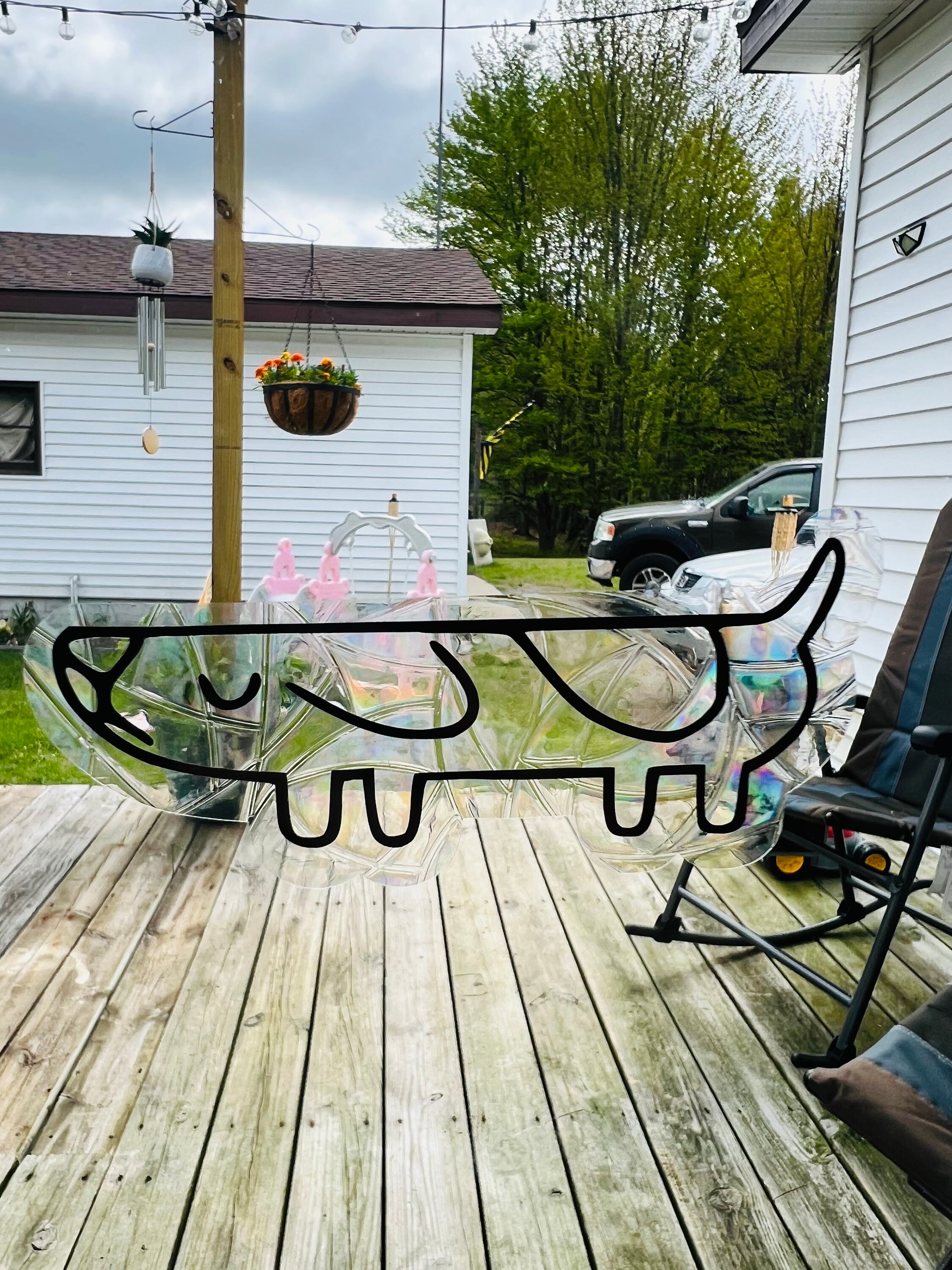 Bluey Window Suncatcher Decal - Etsy