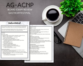 AG-ACNP Board Exam Review | Endocrine - Etsy