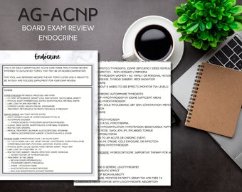 AG-ACNP Board Exam Review | Neurology - Etsy