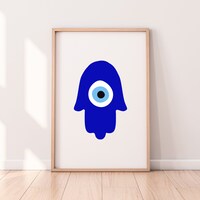 EVIL EYE , Bad Luck Catcher Nazarlik With a Beautiful Wish Quote for ...
