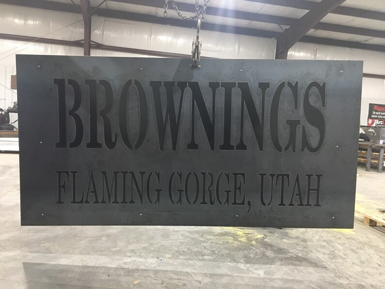 Custom Address/company and Logo Signs | Etsy