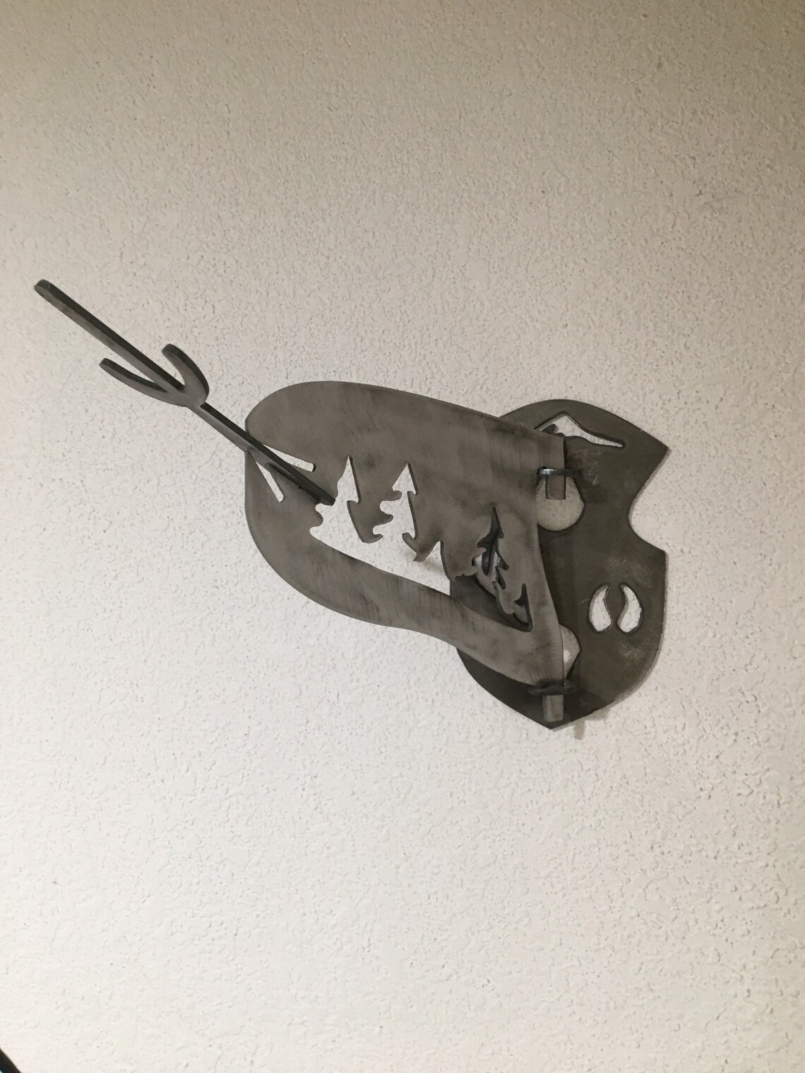 European Deer Head Skull Mount Adjustable Rotating Swivel - Etsy