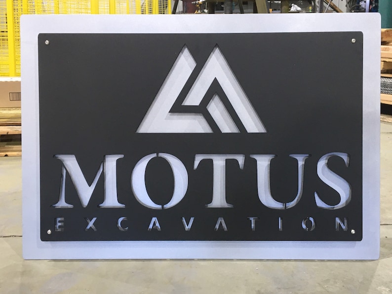 Custom Address/company and Logo Signs | Etsy