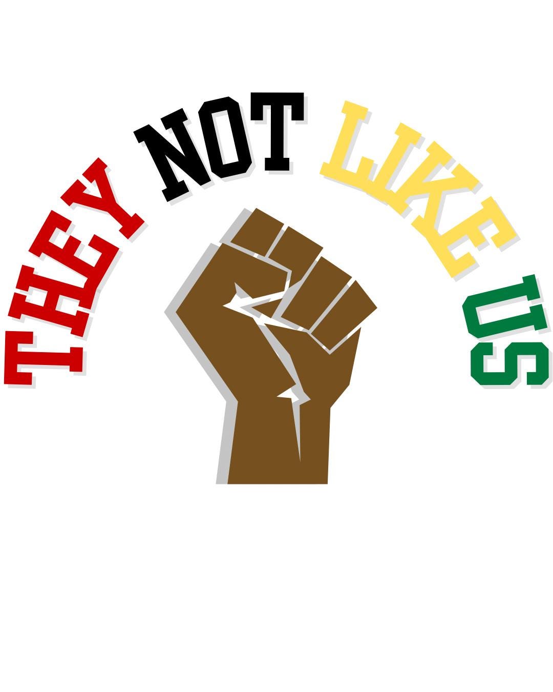 Not Like Us, Black History | DTF, HTV - Etsy