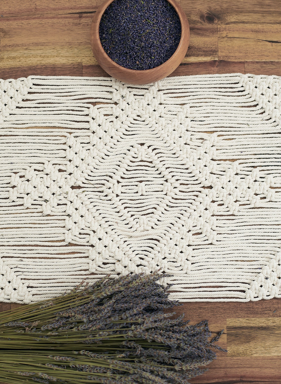 Macrame Table Runner Handmade Macrame Dining Table Runner - Etsy