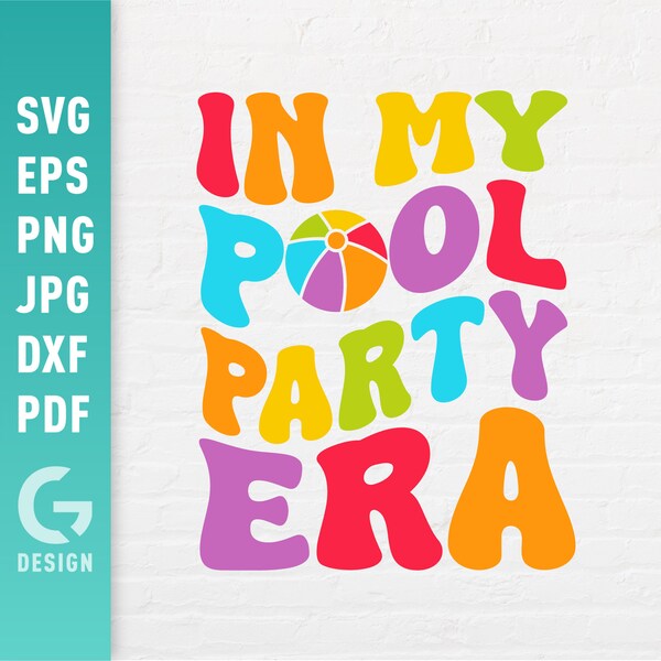 Retro Pool Party - Etsy