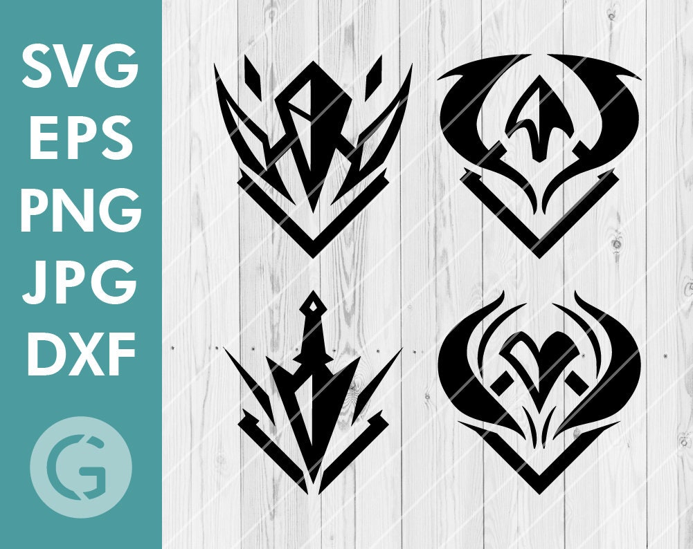 LoL KDA Icons SVG File Png Jpg Dxf Easy to Cut Files League | Etsy