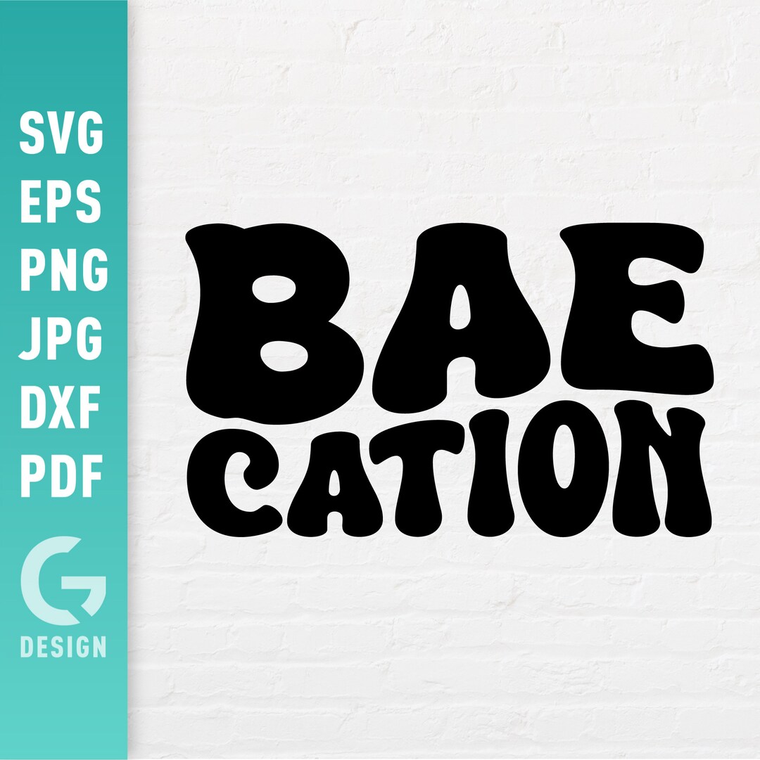 Baecation SVG, in My Vacation Era Svg, Summertime Svg, Couple Svg ...