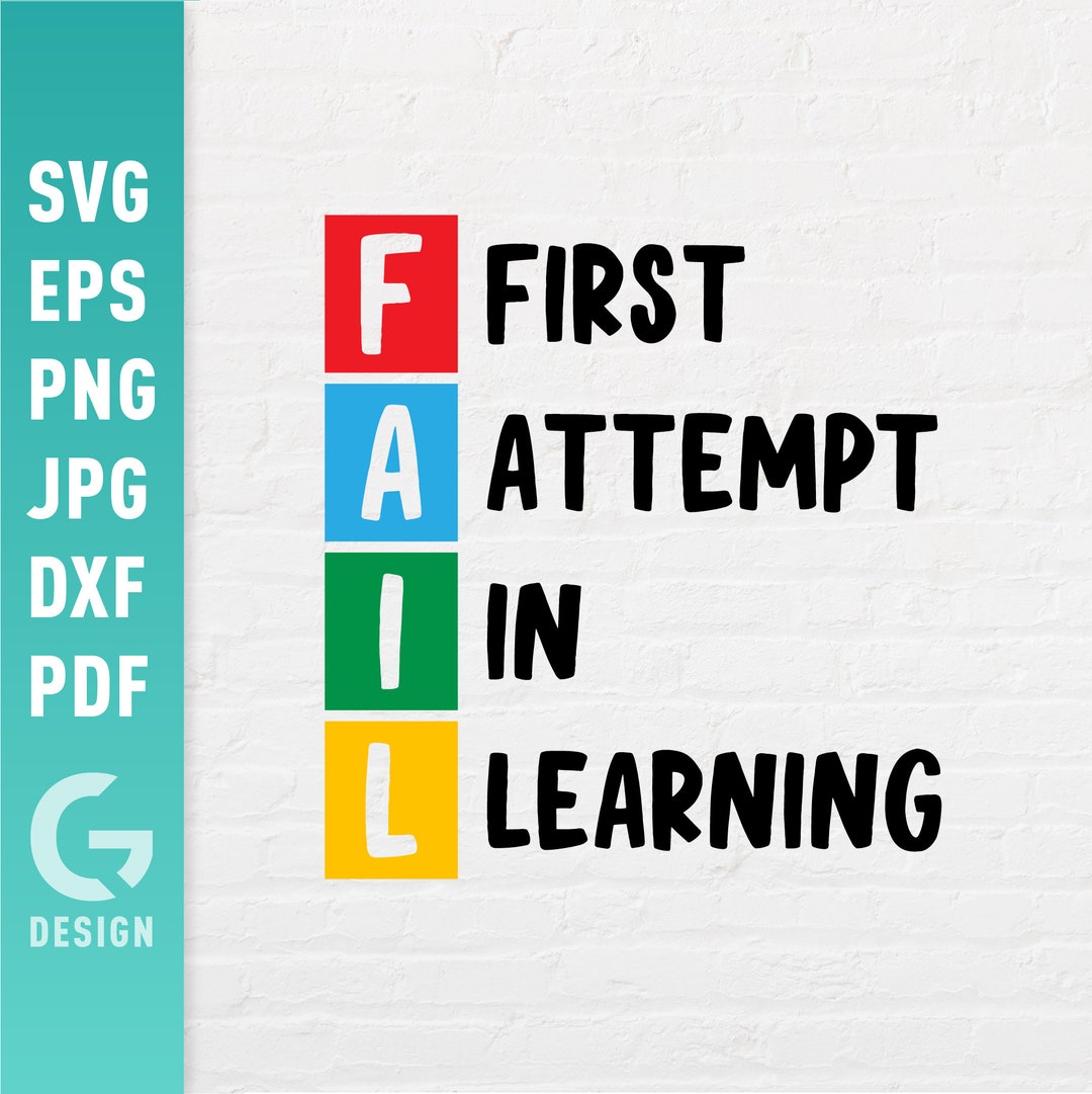 Fail Definition SVG Teacher Sayings Hope Inspiring Quotes Teach ...
