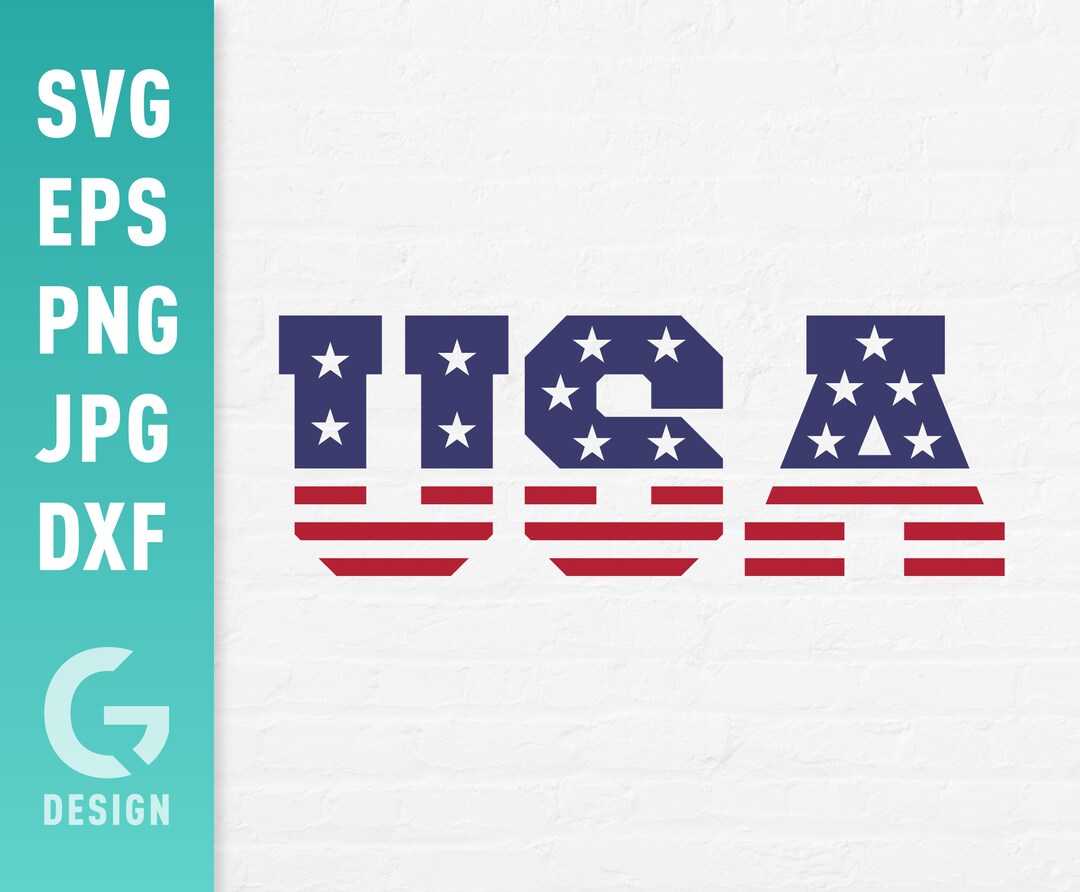 USA Flag SVG | America 4th of July SVG | Fourth Retro Png Jpg | Land of ...