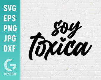 Toxica Silhouette - Etsy