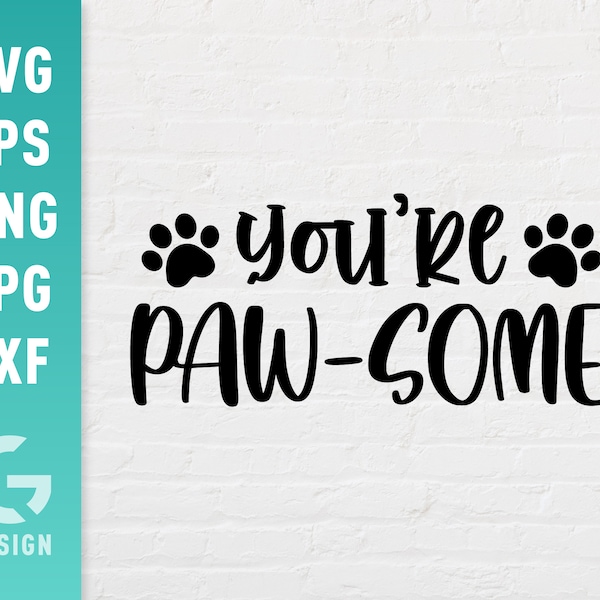 Youre Pawsome - Etsy