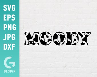 Moody Svg - Etsy